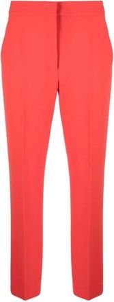 Moschino Femme, Pantalons, Rouge, Taille: 40 FR Pantalone Sigaretta