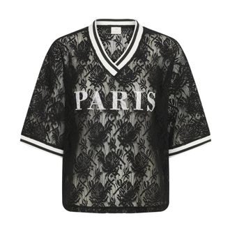 Kaffe Femme, Blouses et Chemises, Noir, Taille: 46 FR Kaparis Lace Blouse