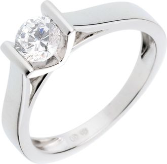 Edenly Solitär Caldera in Weissgold - 0.52 Karat