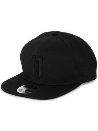 Boris Bidian Saberi casquette &agrave; logo brod&eacute; - Noir
