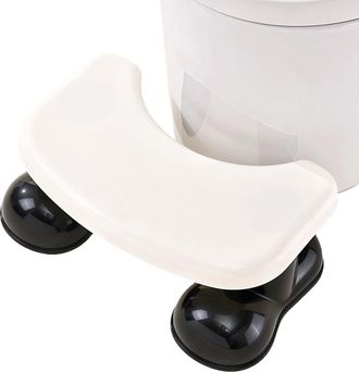 Generic Toilettenhocker f&uuml;r Erwachsene, niedlicher Badezimmersitz f&uuml;r die Hockposition | Tragbarer Tritthocker f&uuml;r Kinder &auml;ltere Menschen Unterst&uuml;tzung Squatt