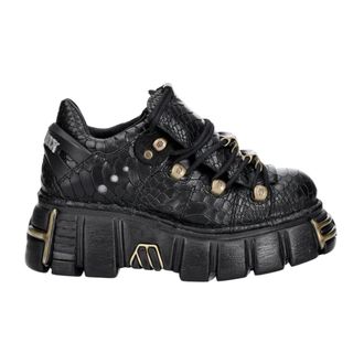 New Rock Piton Plateau-Stiefel - - Shoes - Damen - Schwarzk - 38 EU