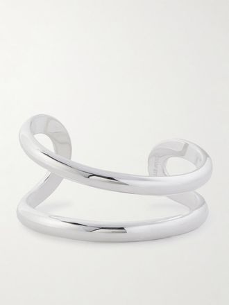 LI&Eacute; STUDIO The Maggie Silberfarbene Armspange