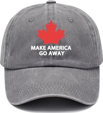 Generic Casquette Make America Go Away, Make America Go Away, Gris-NZ-1, 53