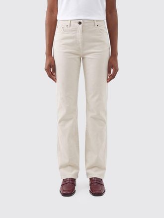 Magda Butrym Jean droit cinq poches taille haute en denim