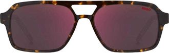 HUGO BOSS Sonnenbrille f&uuml;r Herren (Havanna Rot)
