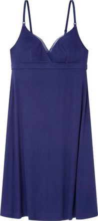Women'secret Damen Short Nightdress Maternity 1 Nachthemd, blau, XL