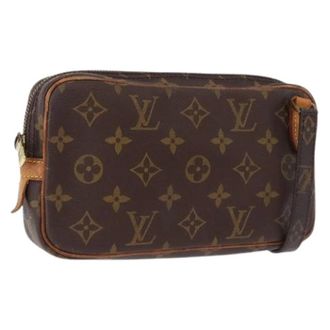 Louis Vuitton Pre-owned Vintage Clutch - Femme - Pre-owned - Brun - Taille: ONE Size