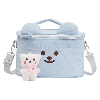 Generic Joli sac &agrave; bandouli&egrave;re avec sac &agrave; main r&eacute;glable et grande sangle pour femmes, filles, femmes, travail, shopping, voyage, usage quotidien, bleu, 400.00