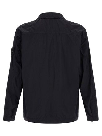 Stone Island Recycled Nylon Overshirt - Black