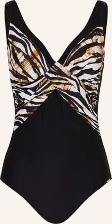 Charmline Charmline Shape-Badeanzug Wild Contrast schwarz
