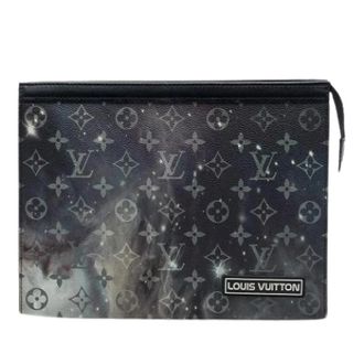 Louis Vuitton Pre-owned Canvas Clutch - - Pre-owned - Damen - Schwarzk - ONE SIZE