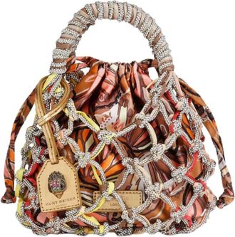 Kurt Geiger Femme, Sacs, Multicolore, Taille: ONE Size Sm Macrame Crystal Bag