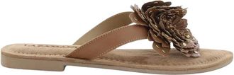 Lazamani Femme, Chaussures, Brun, Taille: 38 EU Flip Flops