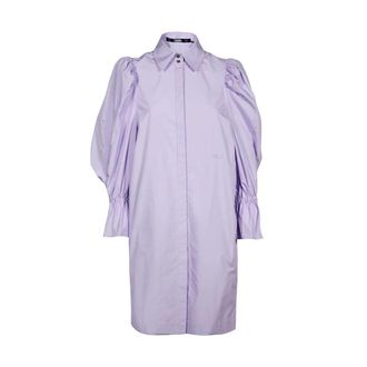 Karl Lagerfeld Baumwollkleid - - Dresses - Damen - Lila - M