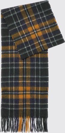 Barbour Schal mit Tartanmuster aus Woll-Kaschmir-Mischung mit Fransen