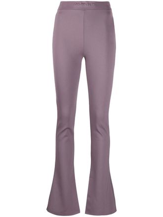 Off-white legging &agrave; logo emboss&eacute; - Violet