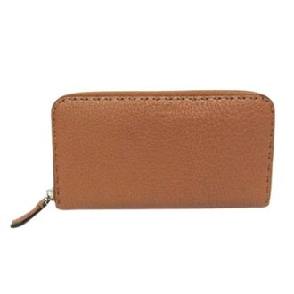 Fendi Portefeuille en cuir Pre-owned - Femme - Pre-owned - Brun - Taille: ONE Size