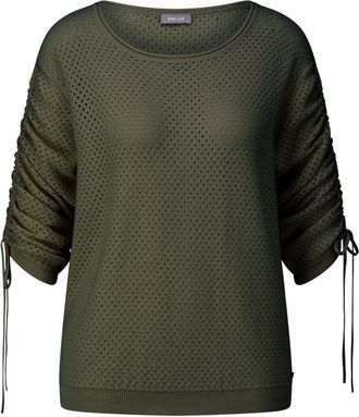 Basler Rundhals-Pullover BASLER gr&uuml;n