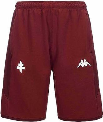 Kappa Alozip 7 FC Metz Short, Rouge, 12 años Mixte Enfant