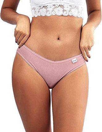 Generic Culotte sans Couture Femme Culotte Femme sans Couture Culotte Femme De Classique Bikini No Show Dentelle Douce Respirante Hipster Sexy Seamless pour J