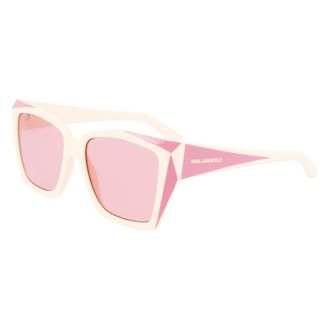 Karl Lagerfeld Graue Spritzguss-Sonnenbrille