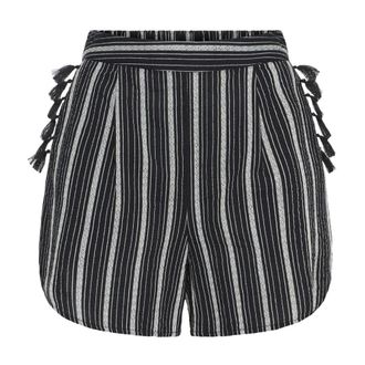 Ichi Ichi, Femme, Shorts, Noir, Taille: 42 FR Shorts d&eacute;contract&eacute;s