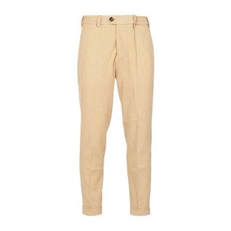 Pantaloni Torino Homme, Pantalons, Brun, Taille: W35 Chinos