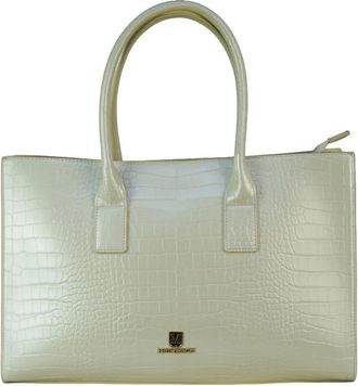 Bruno Magli Elena Shopper - Femme - Sacs - Beige - Taille: ONE Size