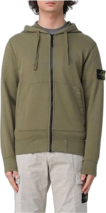 Stone Island Homme, Sweatshirts et sweats &agrave; capuche, Vert, Taille: XL Zip-throughs