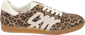 Steve Madden Elora Leo-Muster Sneaker f&uuml;r Damen, Stoff (Braun)