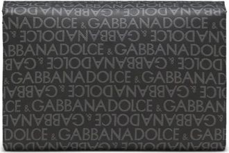 Dolce & Gabbana Hobo Bags - Allover Logo Shoulder Bag - Gr. unisize - in Schwarz - für Damen