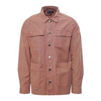 Barbour Homme, Vestes, Rose, Taille: M Grindle Cargo Overshirt