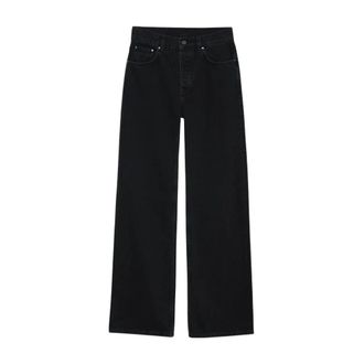 Anine Bing Hugh Jean - - Jeans - Damen - Schwarzk - W28