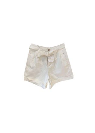 See By Chlo&eacute; White cotton twill shorts Size L