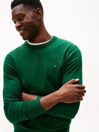 Tommy Hilfiger Rundhalspullover PIMA ORG CTN CASHMERE CREW NECK