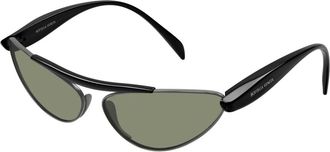 Bottega Veneta Lunettes oeil de chat - Femme - Accessoires - Gris - Taille: 65 MM