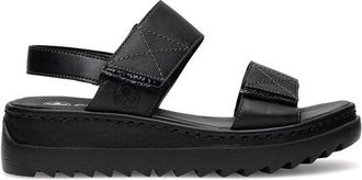 Rieker Sandalen V4475-00 Schwarz