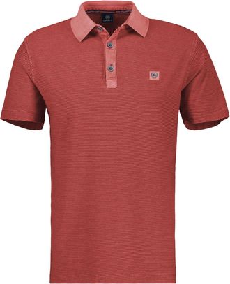 Lerros Herren Poloshirt, Regular Fit, (2523211), Größe:M, Farbe:Earth red (331)