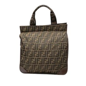Fendi Pre-owned Canvas Tote Bag - - Pre-owned - Damen - Braun - ONE SIZE