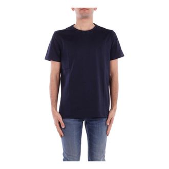 Dondup Homme, Tops, Bleu, Taille: 3XL Bleu Logo Devant T-shirt Polo