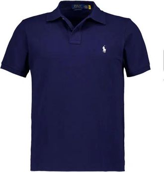 Polo Ralph Lauren Herren Polo-Shirt blau Slim Fit