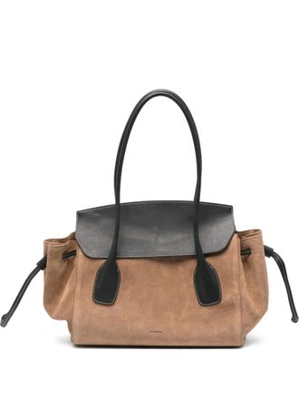 Jil Sander Handtasche aus Leder - Nude