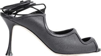 Manolo Blahnik Prosta Cut-Out Sandals