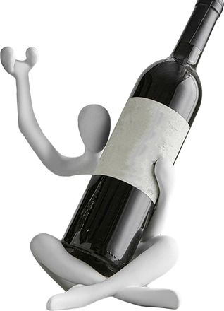Generic Weinflaschenhalter, freistehend, aus Harz, Dekoration f&uuml;r K&uuml;che, Wein, Tischausstellung, Harzst&auml;nder ohne &Ouml;ffner f&uuml;r Arbeitsplatte, Bar Dekoration