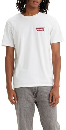 Levi's Herren 2-Pack Crewneck Graphic Tee T-Shirt, Batwing Srt Bright White, S