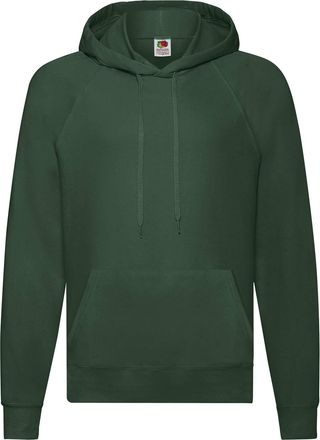 Fruit Of The Loom Lightweight Hooded Sweat - Farbe: Bottle Green - Gr&ouml;&szlig;e: XXL