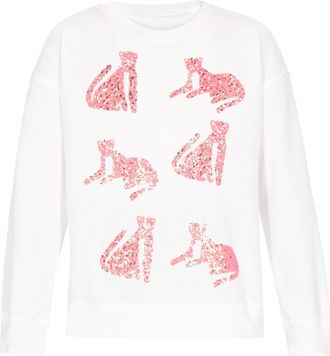 Mymo Sweatshirt Frauen Beige