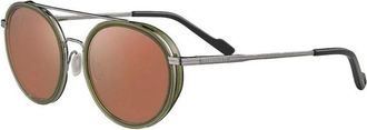 Serengeti Eyewear unisex, Accessoires, Vert, Taille: 52 MM Geary Lunettes de soleil