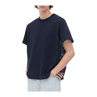 Bottega Veneta Kurz&auml;rmeliges Baumwoll-T-Shirt - - Tops - Herren - Schwarzk - L